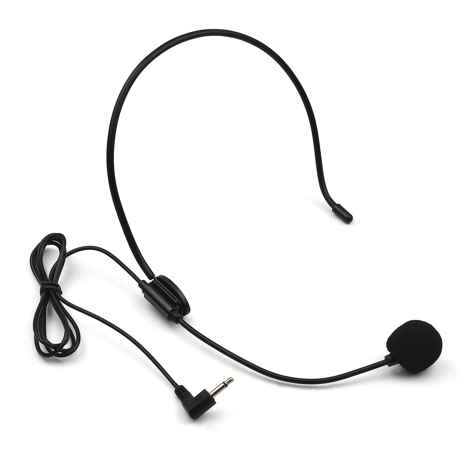 Uhf Wireless Microphone Headset With Transmitter And Receiver | Fruugo UK