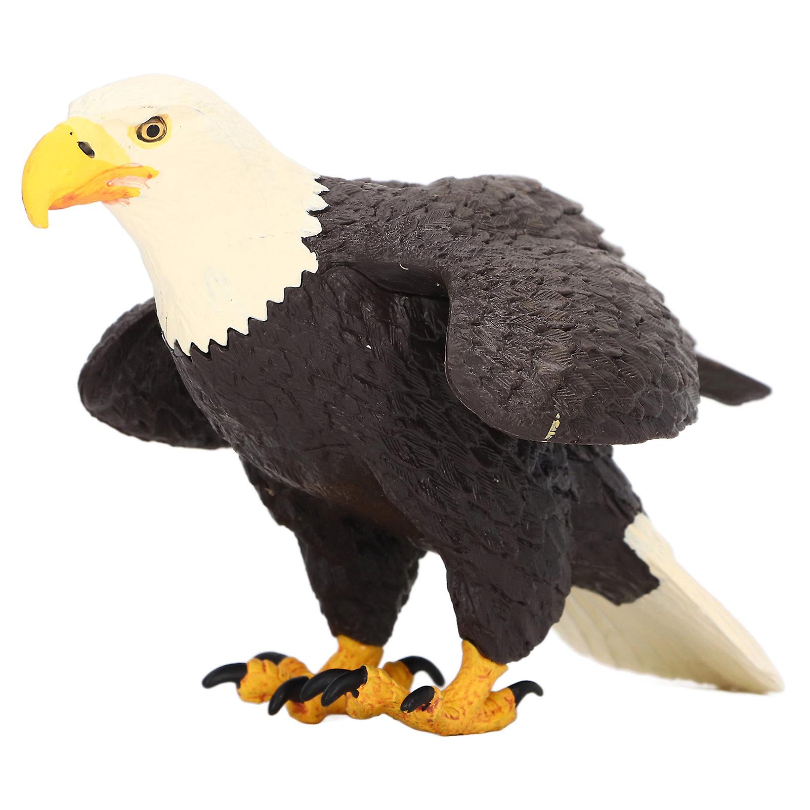 Bald Eagle Ornament Lifelike Hand Painted Educational Props Bald Eagle ...