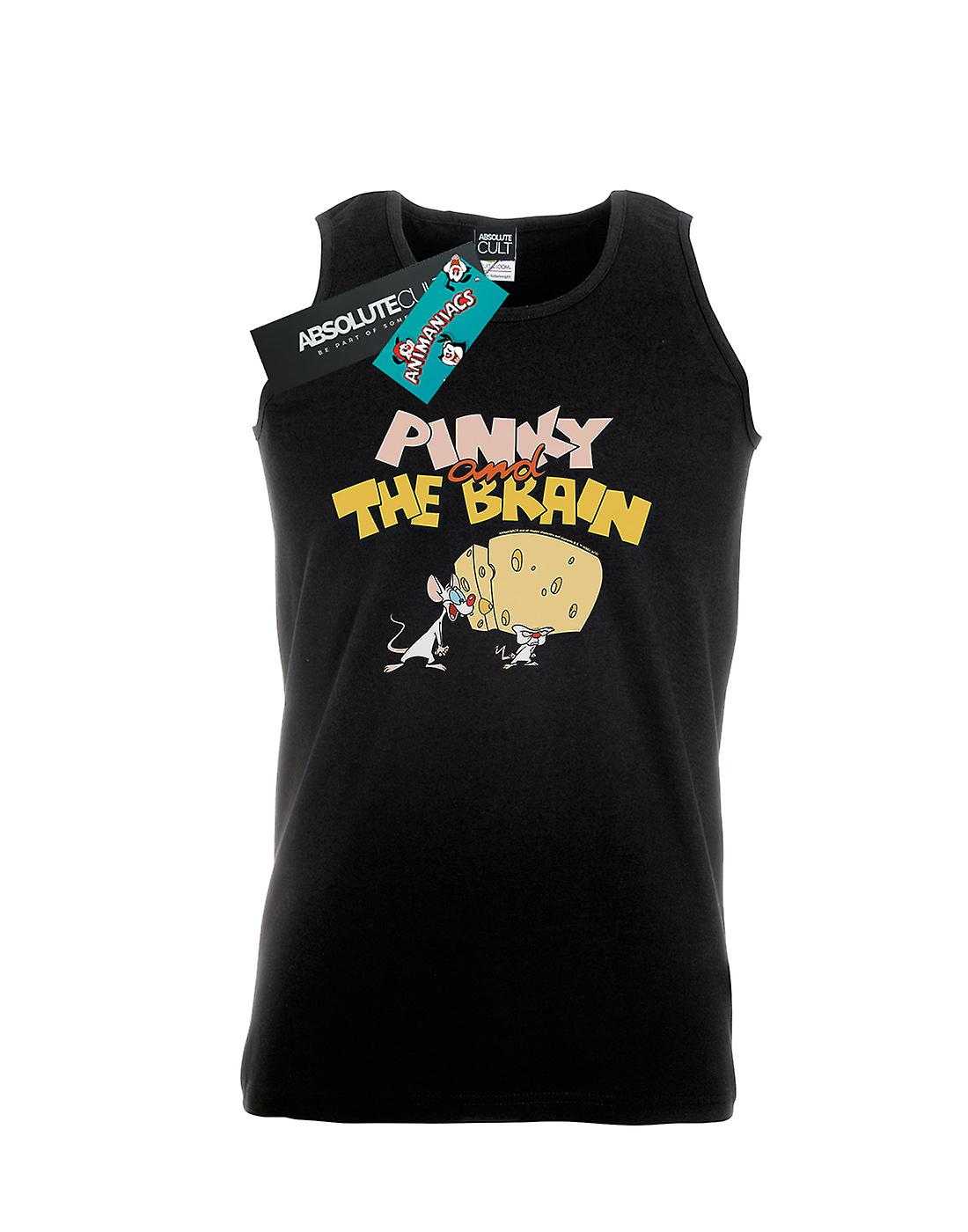Animaniacs Men's Pinky And The Brain Cheese Head Vest | Fruugo ZA