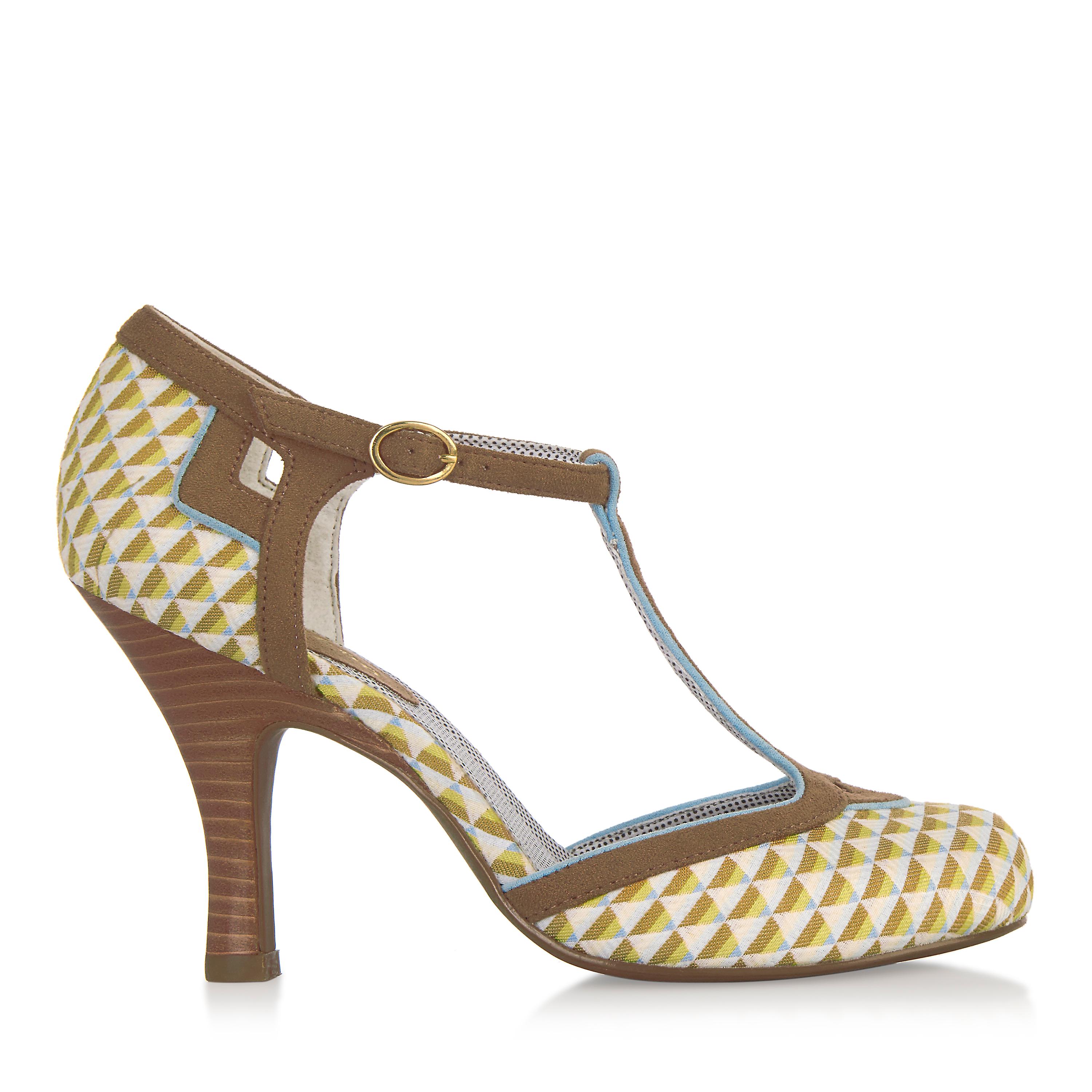 Ruby Shoo UK 8 EU 41 Pink Hatty Fabric T-Bar Pumps & Sydney Bag | Fruugo SE