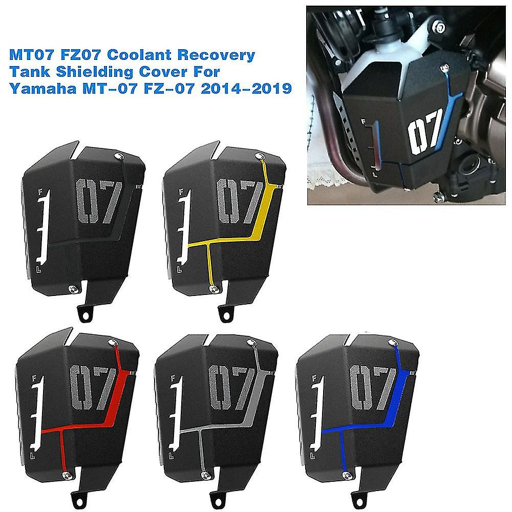 MT07 FZ07 Coolant Recovery Tank Shielding Cover For Yamaha MT-07 FZ-07 ...