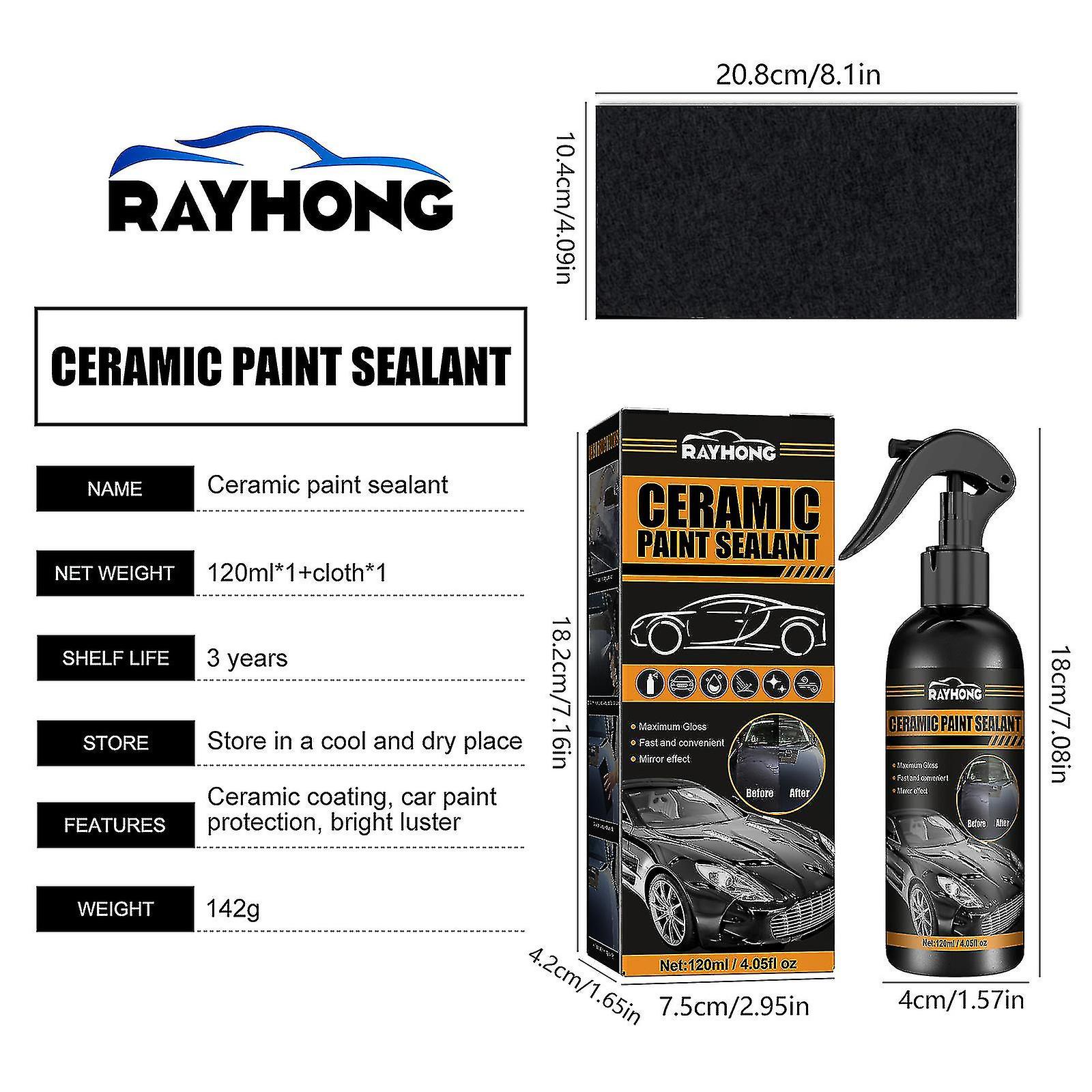 Rapid Ceramic Paint Sealant Kit Nano Ceramic Coating Extreme Repellence Paint Sealant - shenxin ...