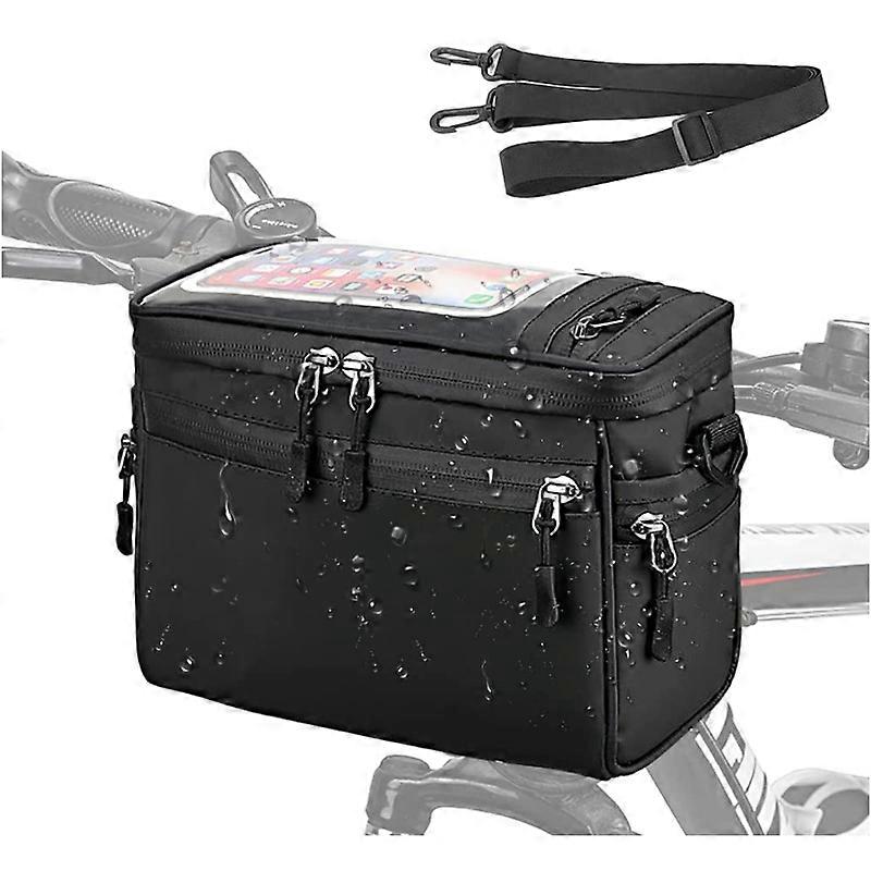 XIANRENGE 5L Bicycle Handlebar Bag, Bicycle Bag For Handlebars ...