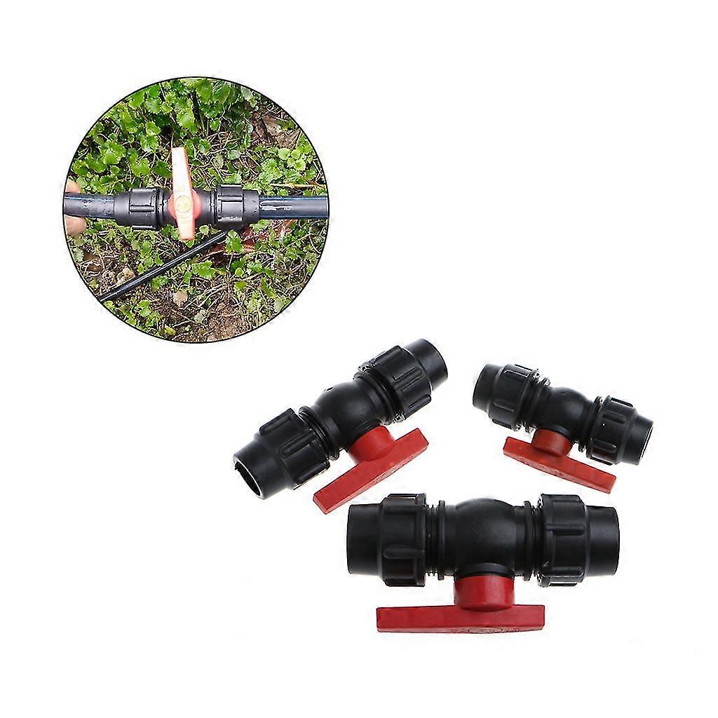 20mm/25mm/30mm Water Pipe Quick For Valve Connector Pe Tube Ball Valves ...