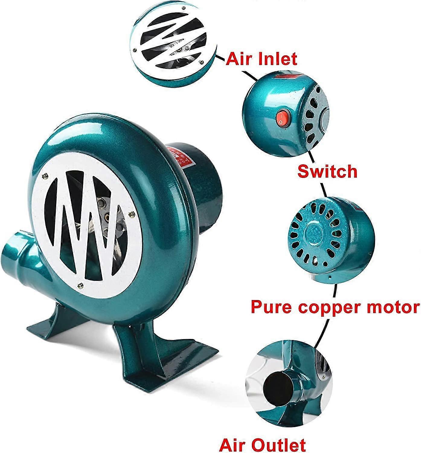 Electric Blower, Cast Iron Outdoor Centrifugal Blower, Bbq Cooking Fan ...