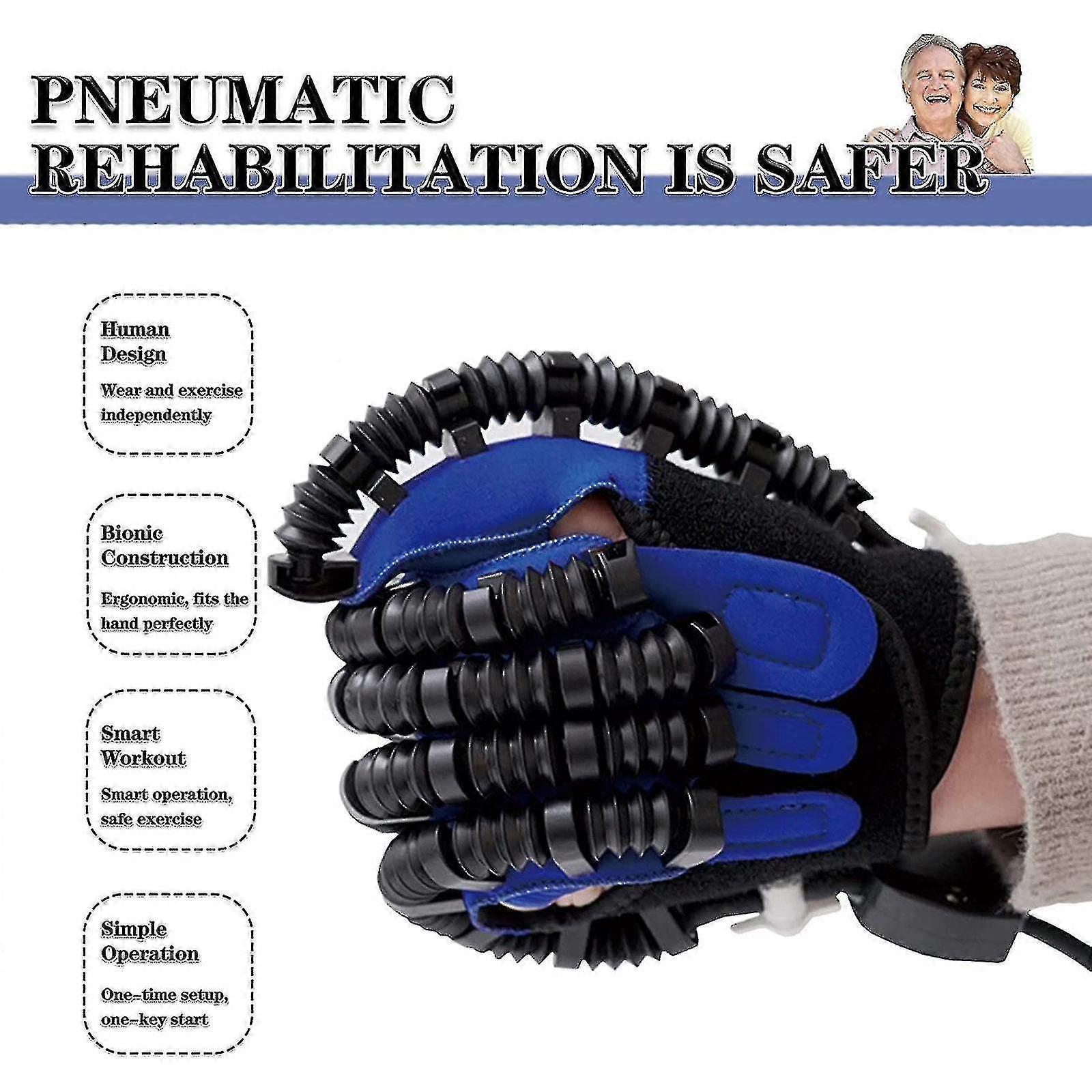 1 Set Rehabilitation Robot Glove Hand Rehabilitation Device For Stroke ...