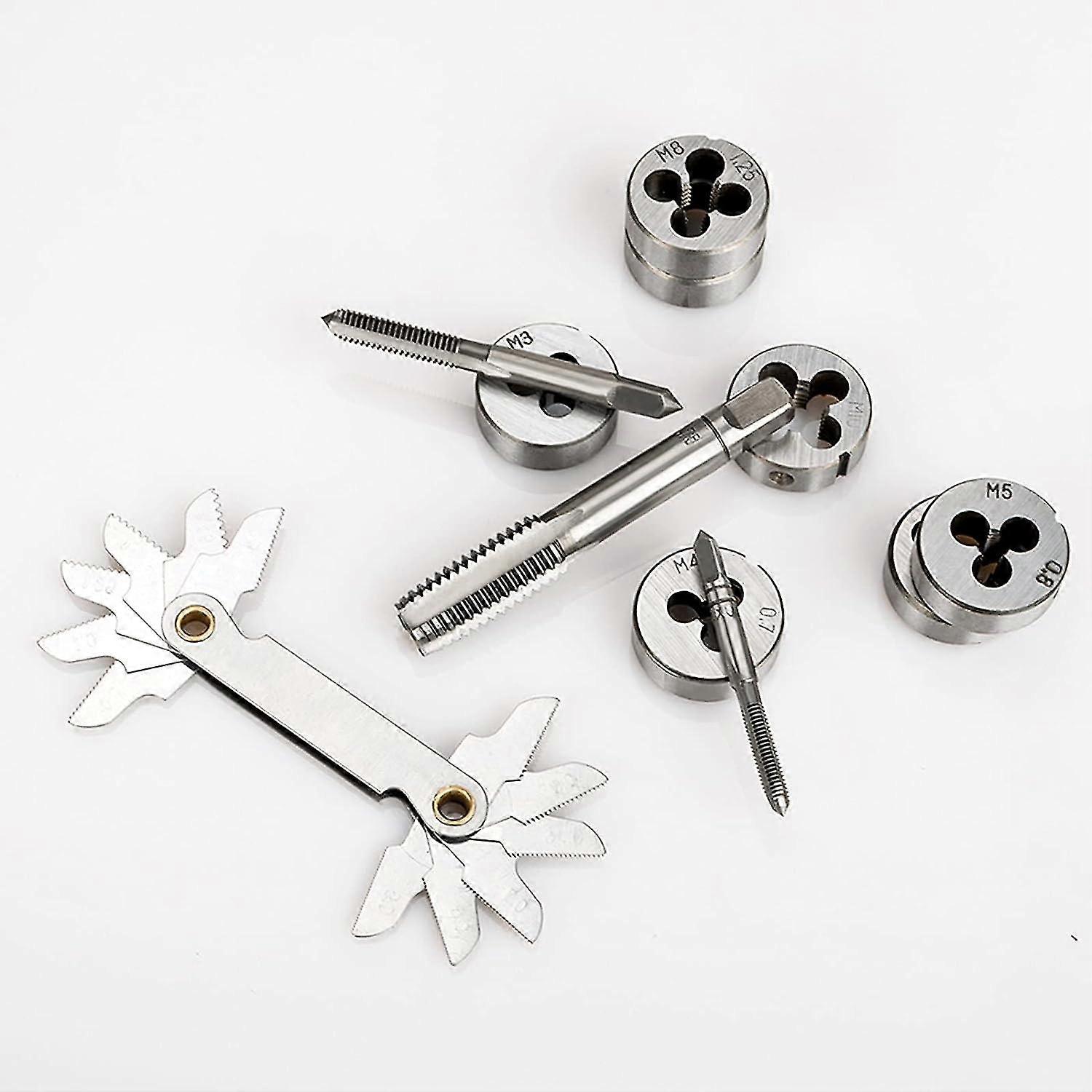 32pcs Alloy Steel Tap And Die Set - Metric Thread Cutting Tools ...