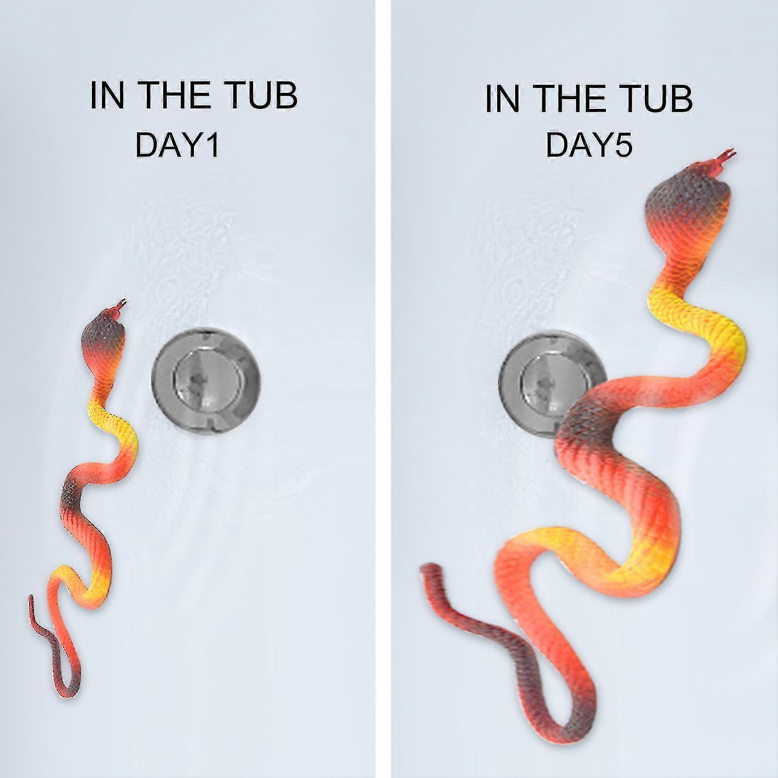 Realistic Snake Toy Realistic Fake Snakes Water Growing Toys Fake Snake ...