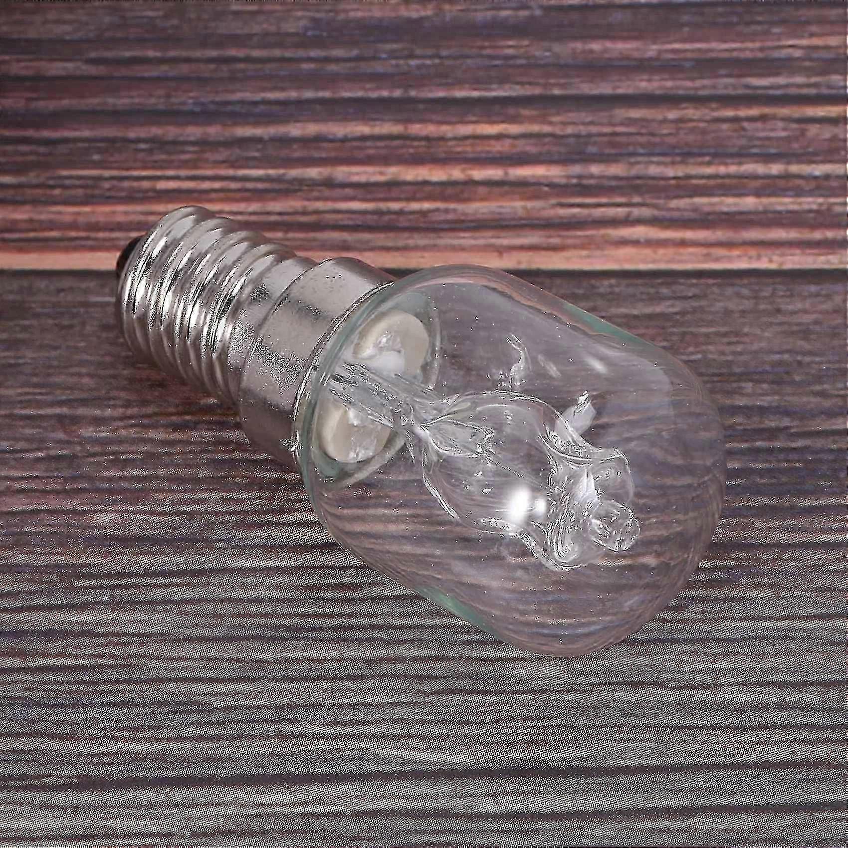 6x E14 High Temperature Bulb 500 Degrees 25w Halogen Bubble Oven Bulb ...