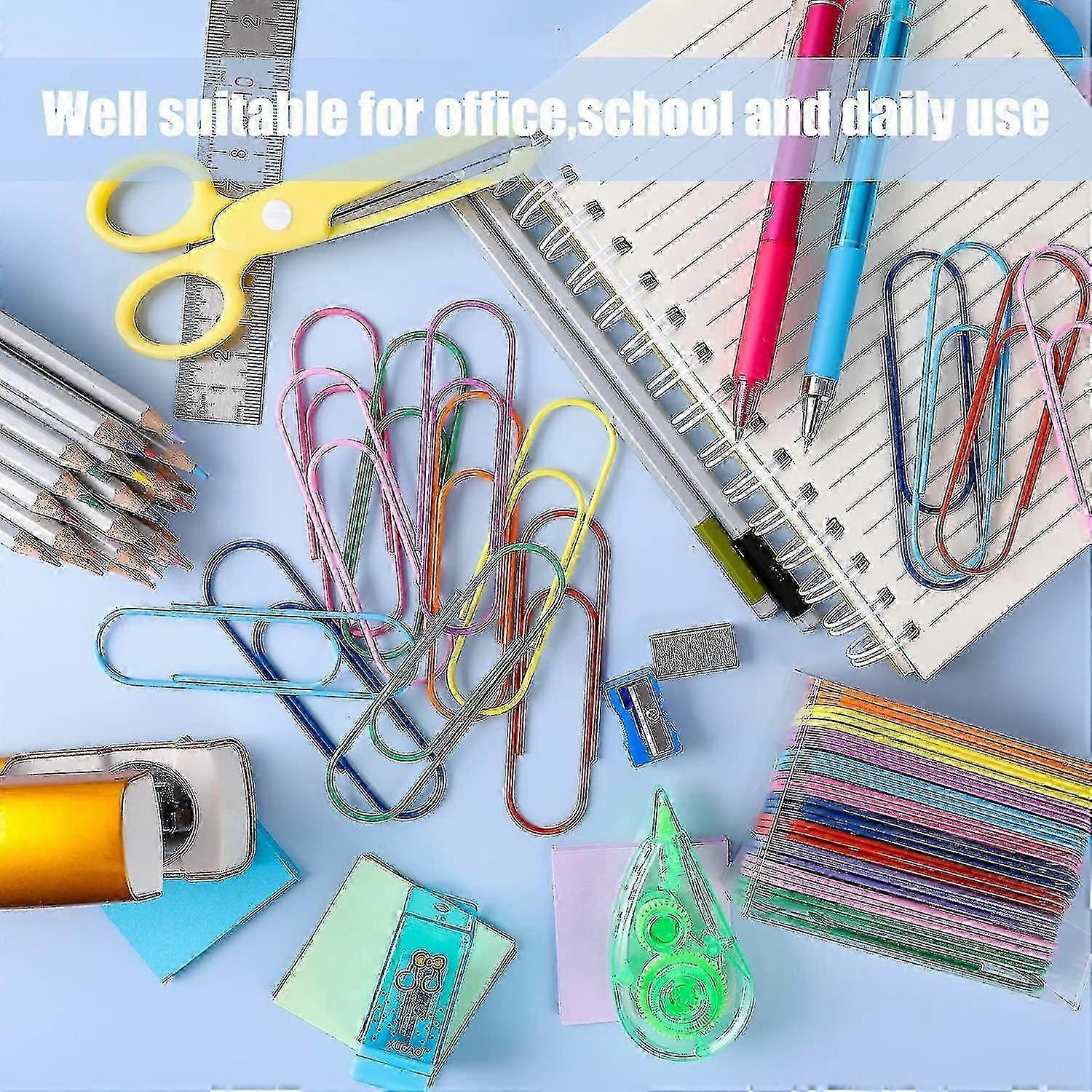 Oversized Paper Clips, 40 Large 4 Jumbo Paper Clip Clips - Vinyl Coated ...
