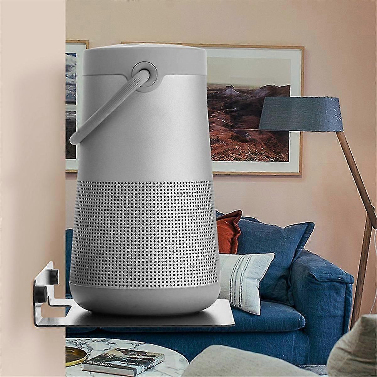 Metal Wall Shelf Speaker Stand Wall Shelf Speaker Mount for Bluetooth Speaker, Cell Phones, Toy ...