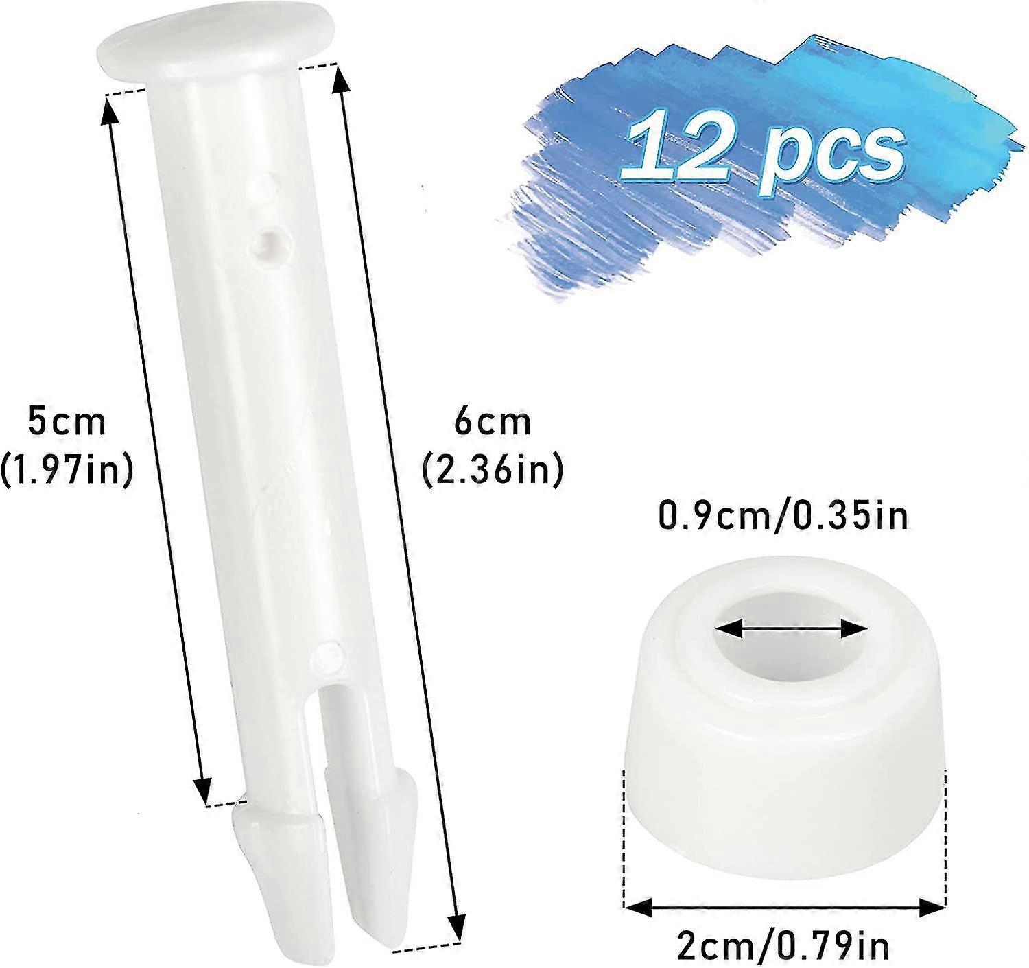 12 Pieces Plastic Pin, Intex Pool Spare Parts, Plastic Pin Pool, For ...