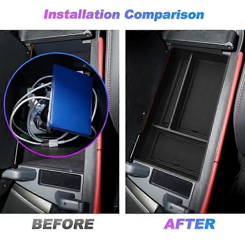 Fit Lexus 2021 2022 2023 NX 250/350/350h/450h+ Center Console Organizer ...