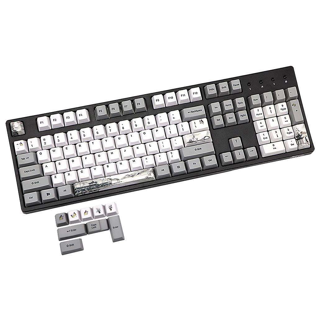 Thick PBT OEM Keycaps Full Set for Mechanical Keyboard Keycaps PBT ...