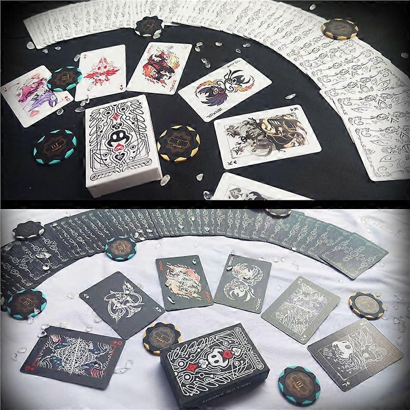 Knight Playing Card Set-Standard Black and White Playing Cards ...