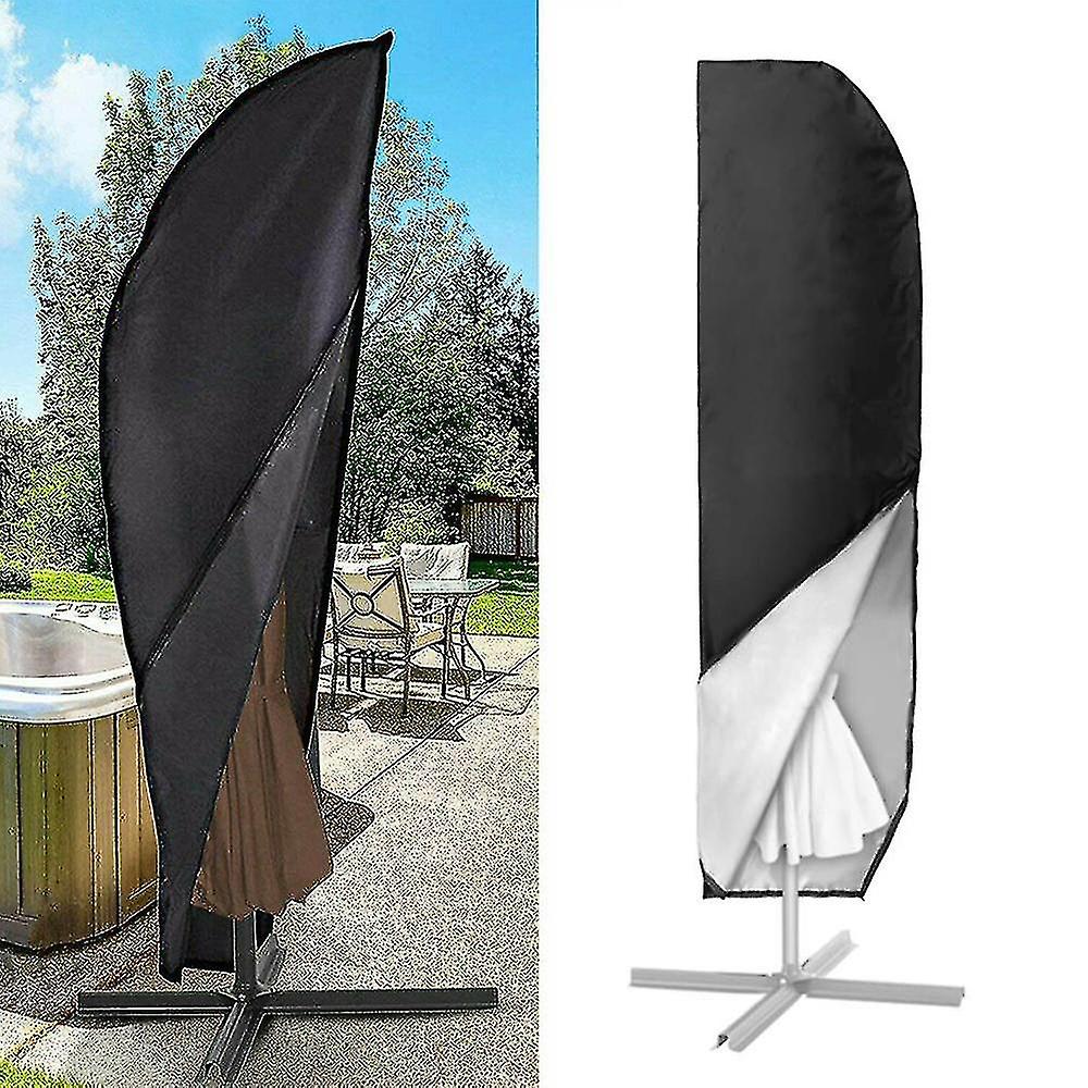 Outdoor Sunshade Umbrella Cover Garden Weatherproof Patio Cantilever ...