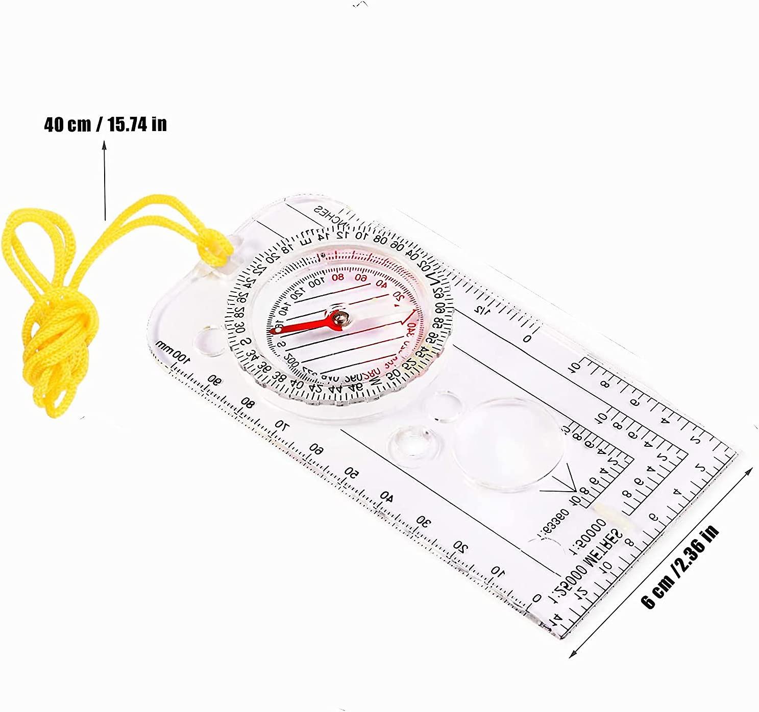 Navigation Compass,expedition Map Reading,lightweight Map Ruler,compass ...