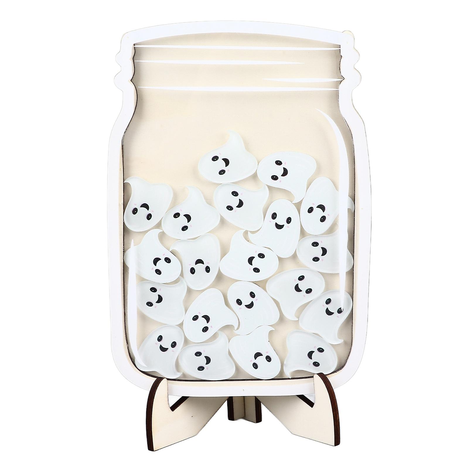 Personalized Moon Reward Jar Cute Ghost Positive Behavior Chart Reward ...