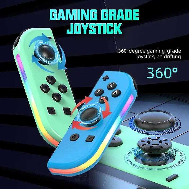 Switch Joypad For Nintendo Switch Oled Lite L/r Joy Controller With Dual Vibration Cons Gamepad ...