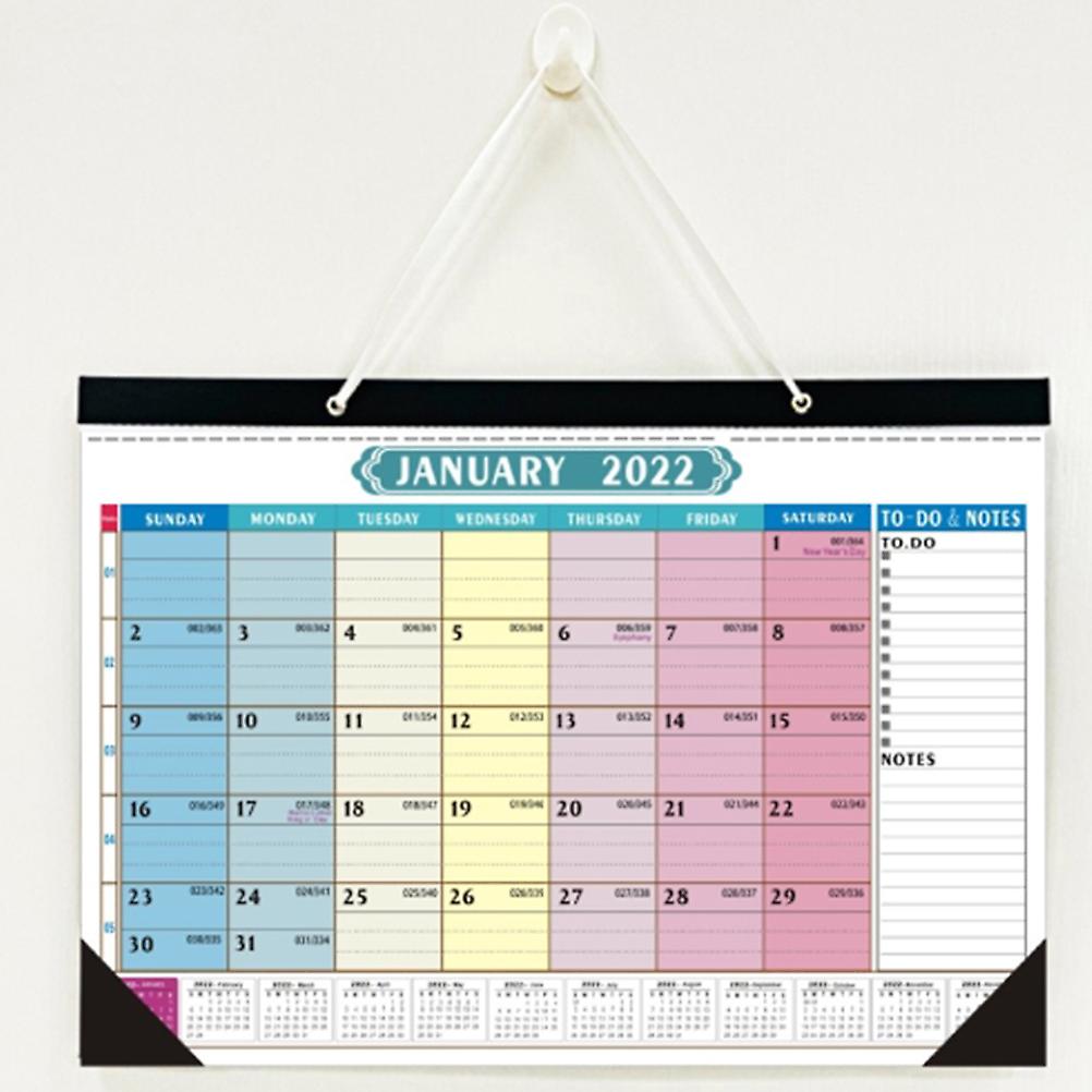 17in x 12in 2022 Calendars 18 Monthly Wall Calendar Planner with Thick ...