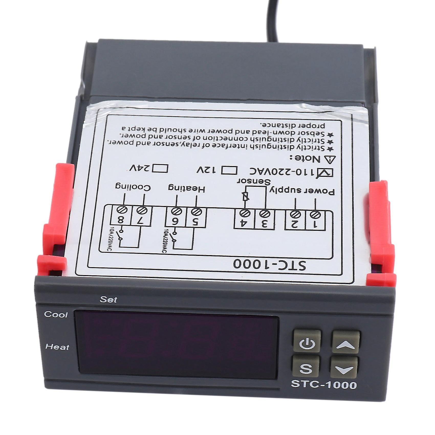 5x 220v/stc-/1000 Digital Temperature Controller Thermostat With Ntc ...