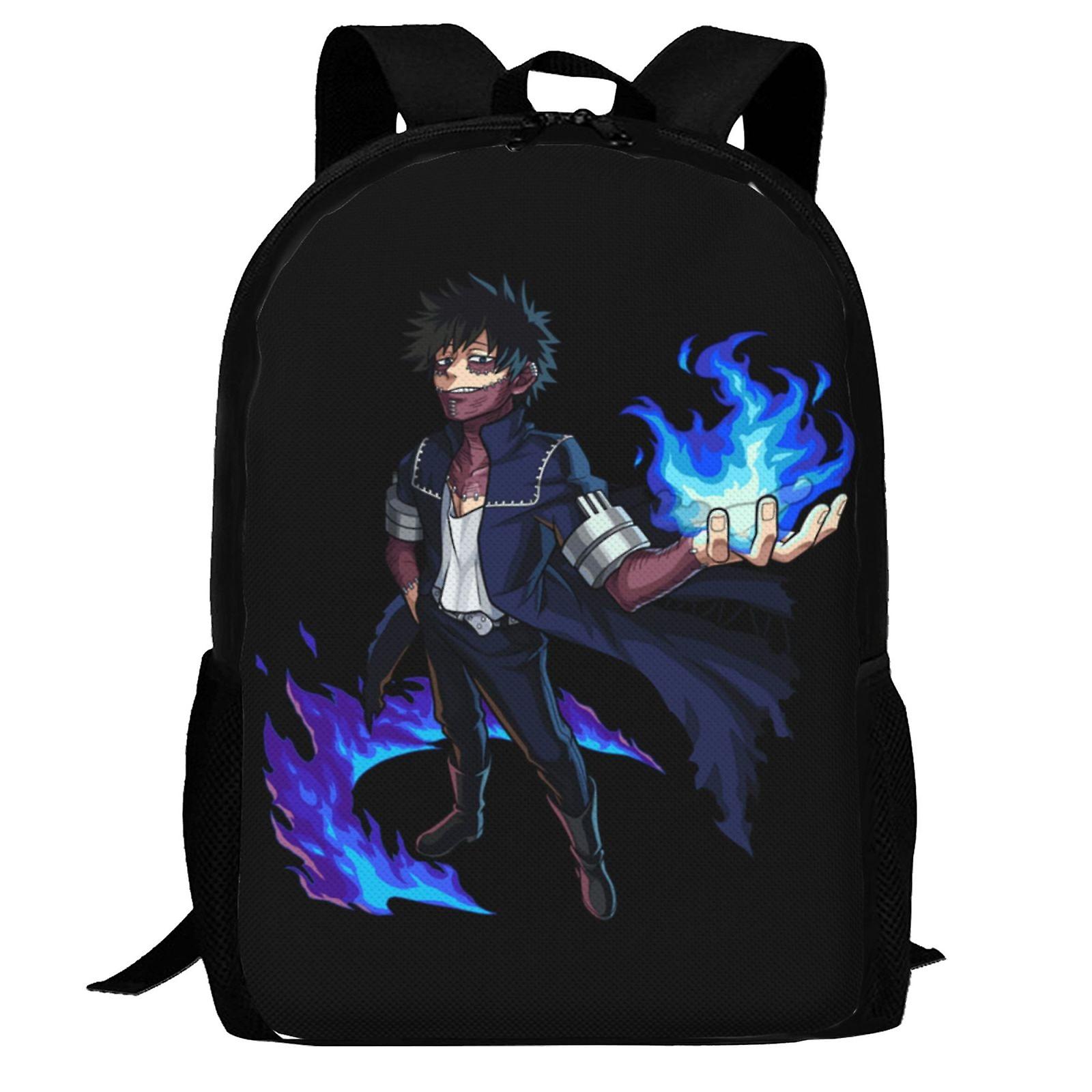 My Hero Academia Dabi Backpack,Multi-Function Travel Backpack Laptop ...