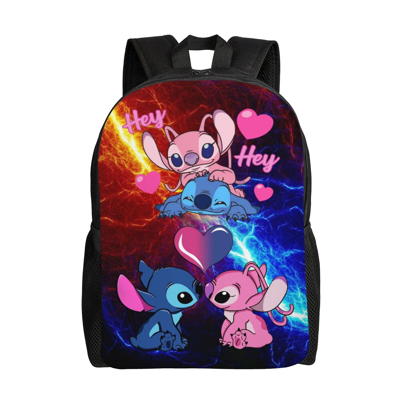 Kids Stitch Backpack 3D Print Cartoon Anime Backpacks Teenagers ...