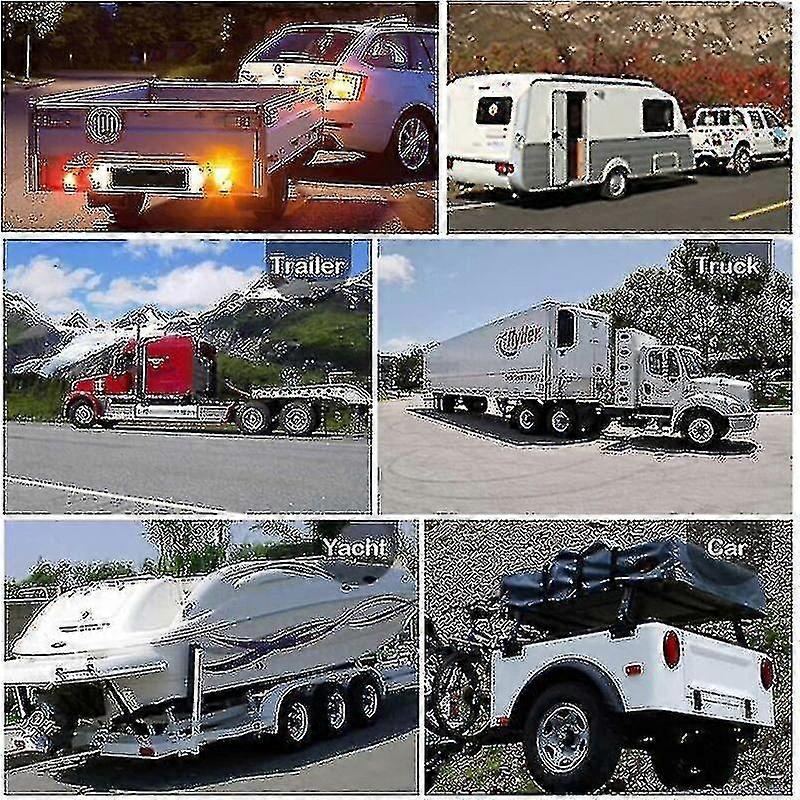 7 Pin 2m Trailer Extension Cable Coiled Extension Cable Trailer ...