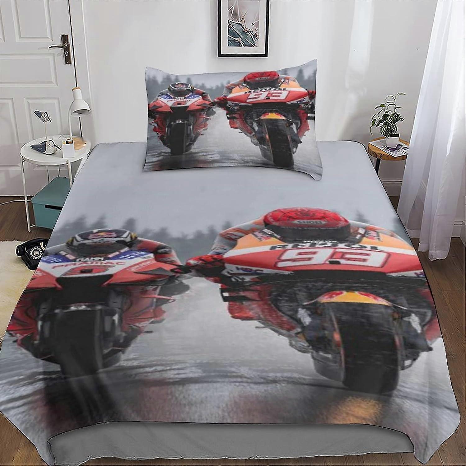 Motogp Bedding Set Parts for Motocross Motorcycle Bed with Duvet Cover ...