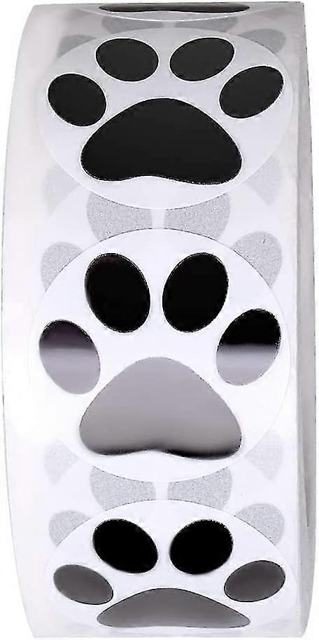 Paw Prints Stickers 1 Inch/ 500 Stickers Dog Stickers Paw Prints ...