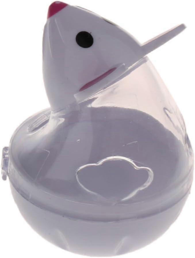 2 Pcs Mouse Shape Stand Up Feeder Feeding Toy, Snack Ball Food ...