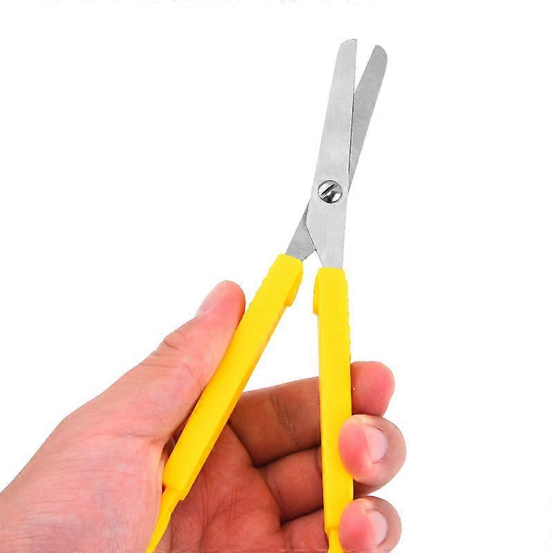 3-Piece Ring Scissors Adaptive Scissors Colorful Grip Scissors Easy ...