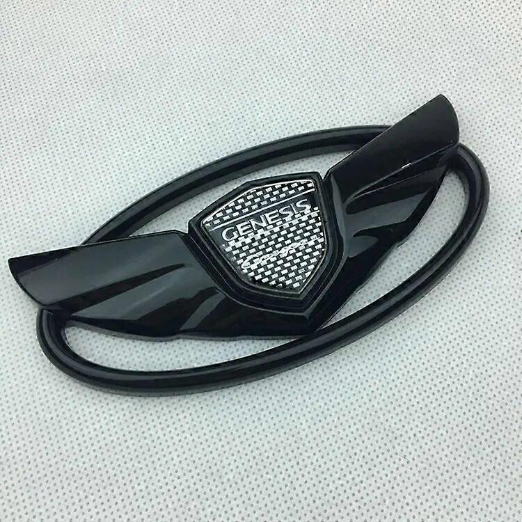 3D GENESIS Wings Logo Car Front Hood Grille or Rear Emblem Sticker ...