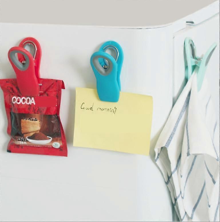 3 Pcs Chip Bag Clips, Kitchen Clips, Magnetic Chip Clips for Bags, Food ...