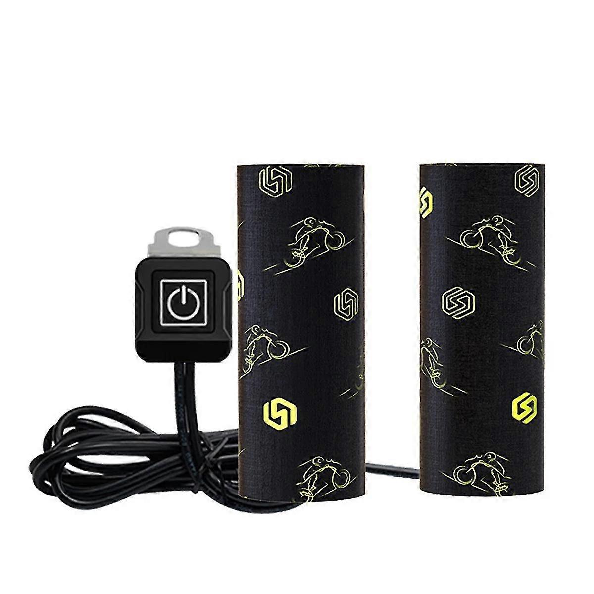 Motorcycle Heating Handle Grip 12v 3-gear Waterproof Thermal Handlebar ...