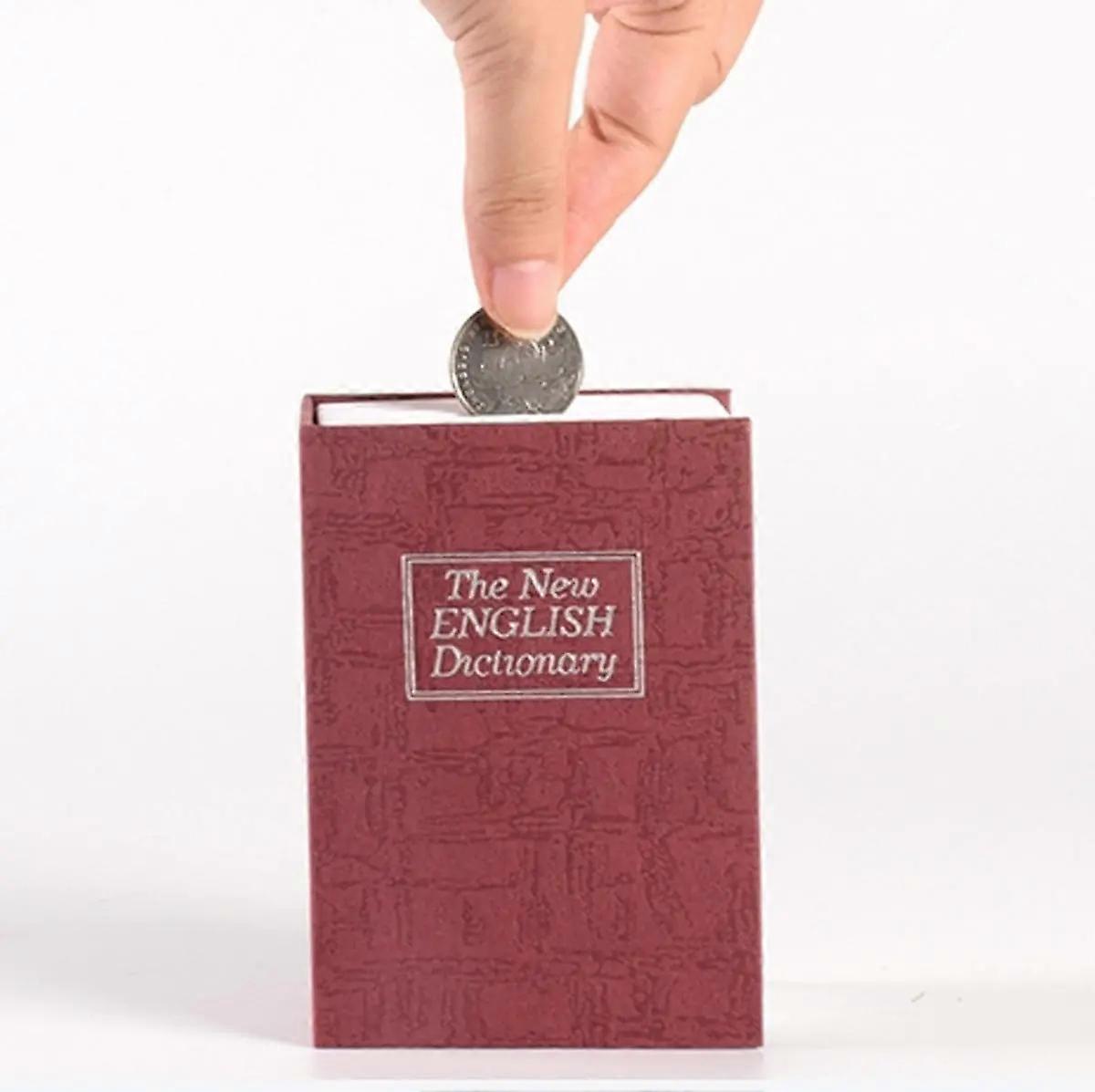 Dictionary Mini Safe Box Book Money Hidden Secret Security Safe Lock ...
