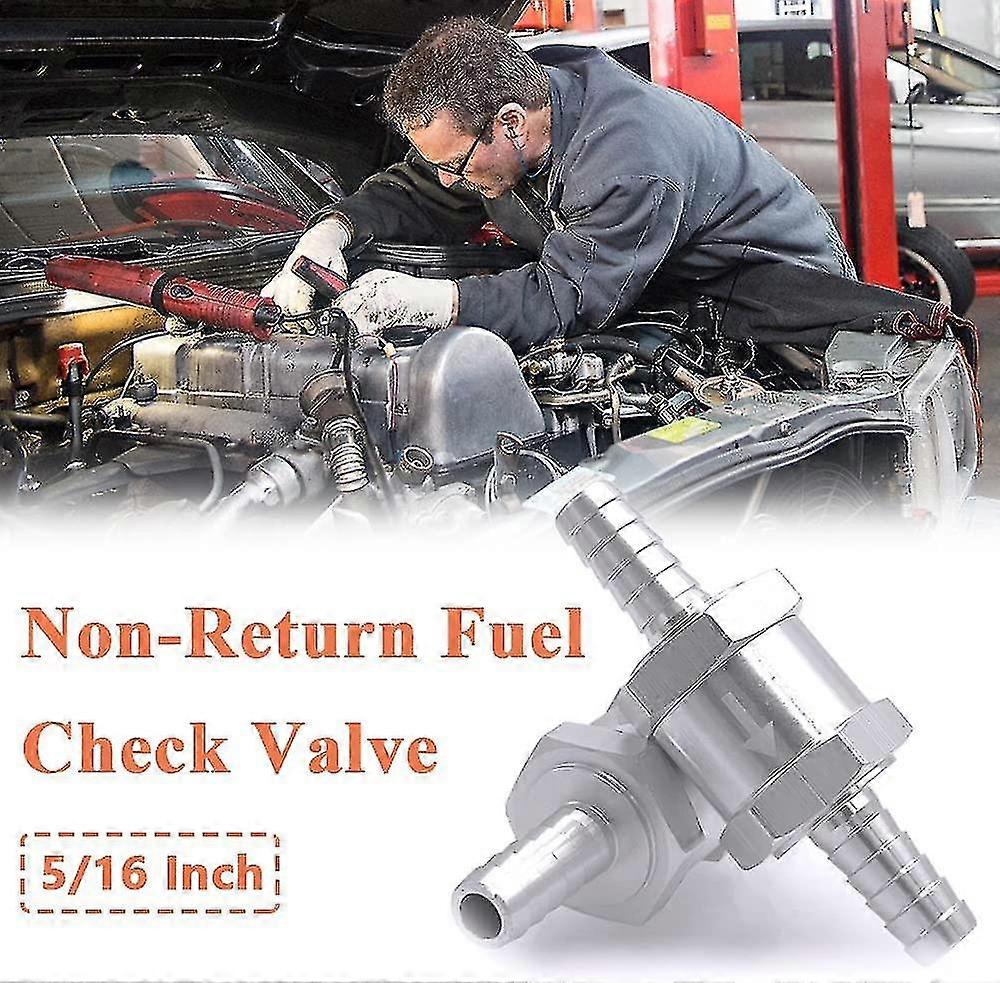 Fuel Non Return Check Valve, Aluminium Alloy Petrol Diesel Water Fuel ...