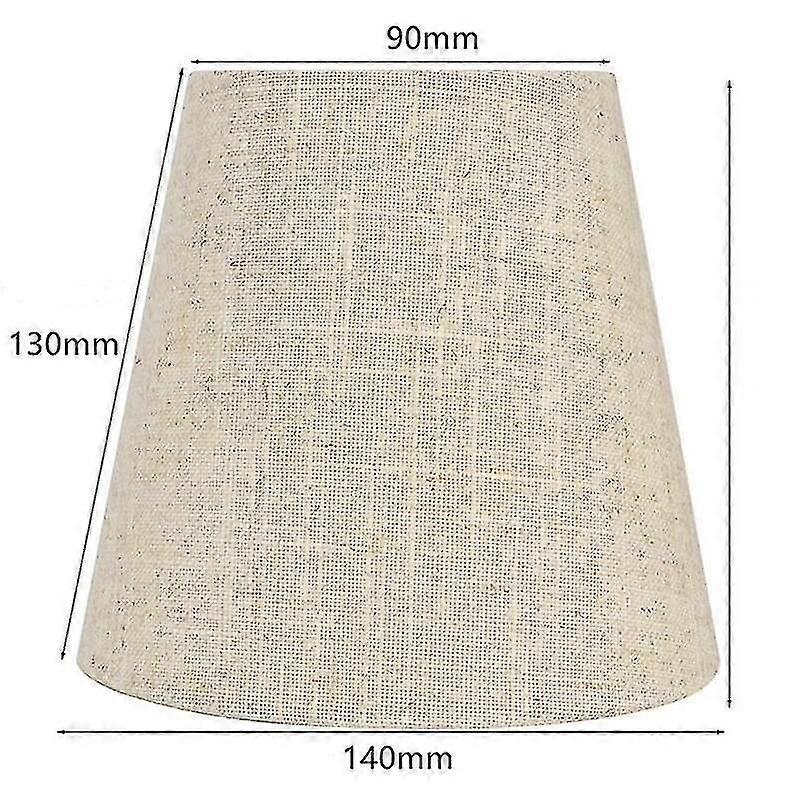 2 Pack Clip On Lamp Shade, Wall Lamp Droplight Fabric Lamp Shade Little ...