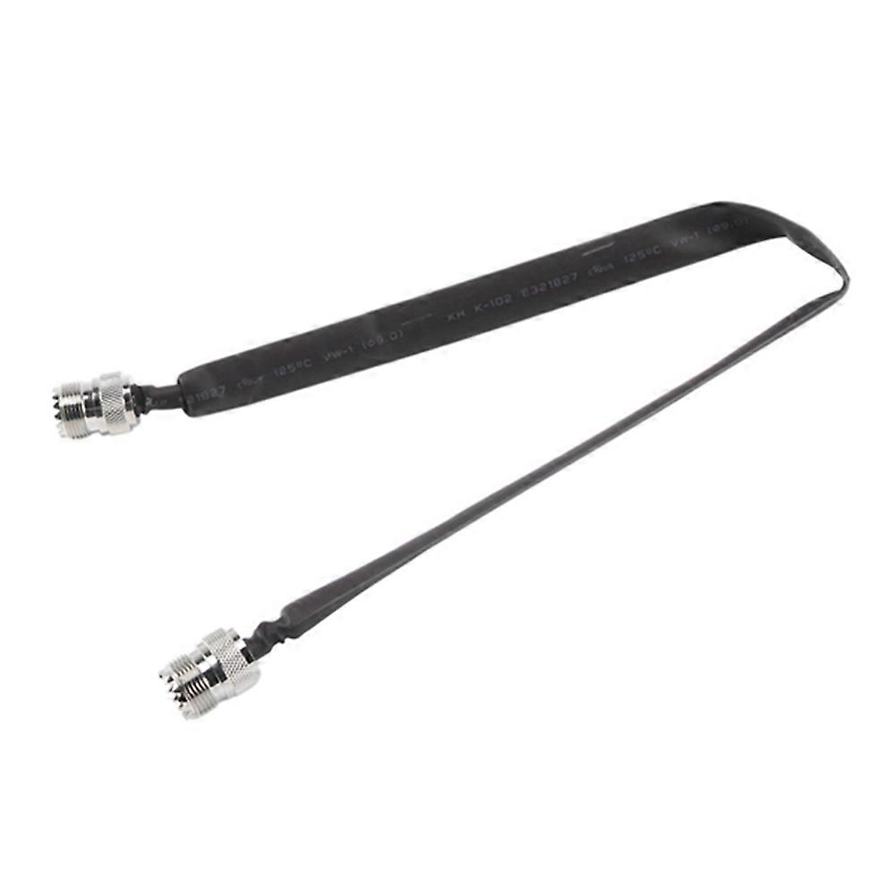 Door/Window Pass Through Flat RF Coaxial Cable SO239 UHF Female To UHF ...