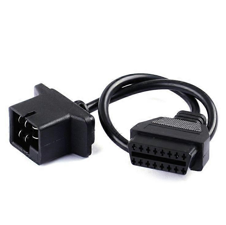 For Chrysler 6 pin OBD1 to OBD2 Convert Adapter Code Reader Diagnostic ...