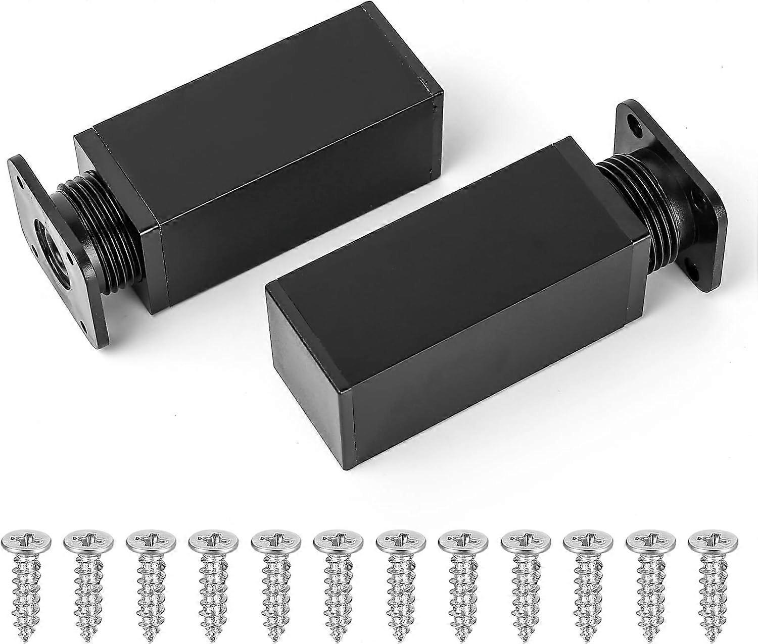 Gaomoeny Pack of 4 Adjustable Furniture Feet, Cabinet Feet, Height ...