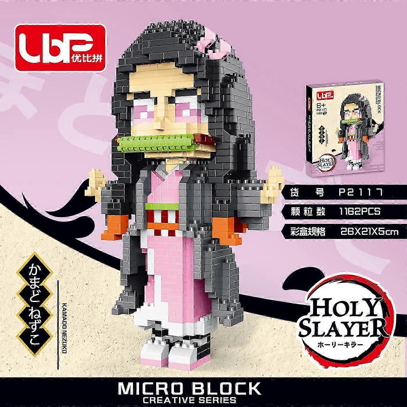 Anime Demon Slayer Mini Building Blocks Kamado Tanjiro Nezuko Giyuu ...