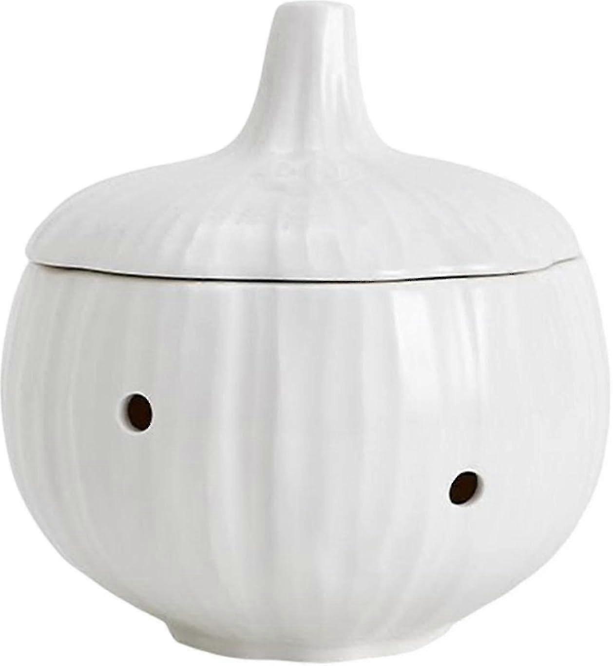 Garlic Keeper Storage Containerceramic Garlic Holder House Ed Garlic ...