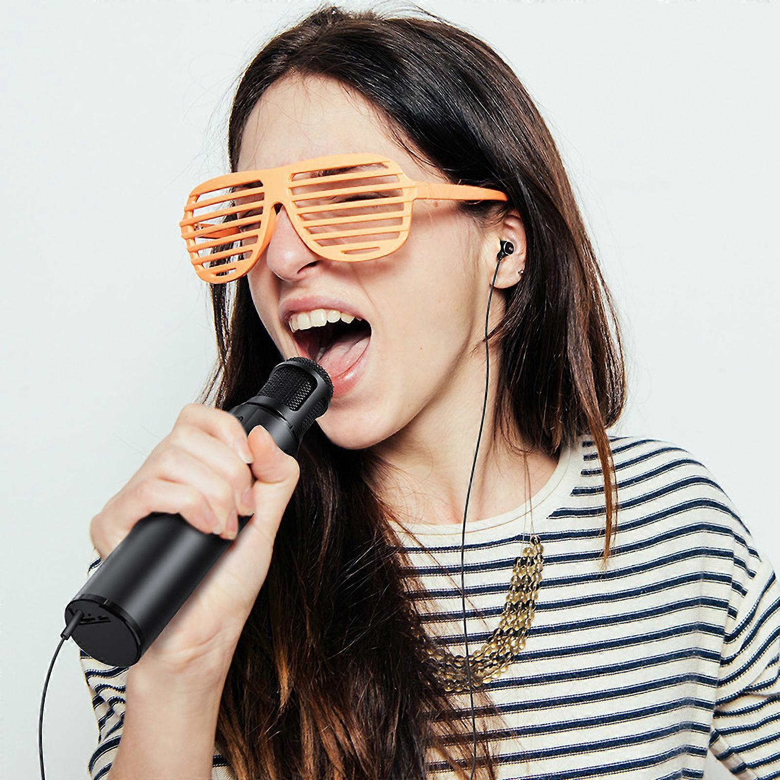 Portable Singing Microphone Speakers 2 in 1 With Long Battery For ...