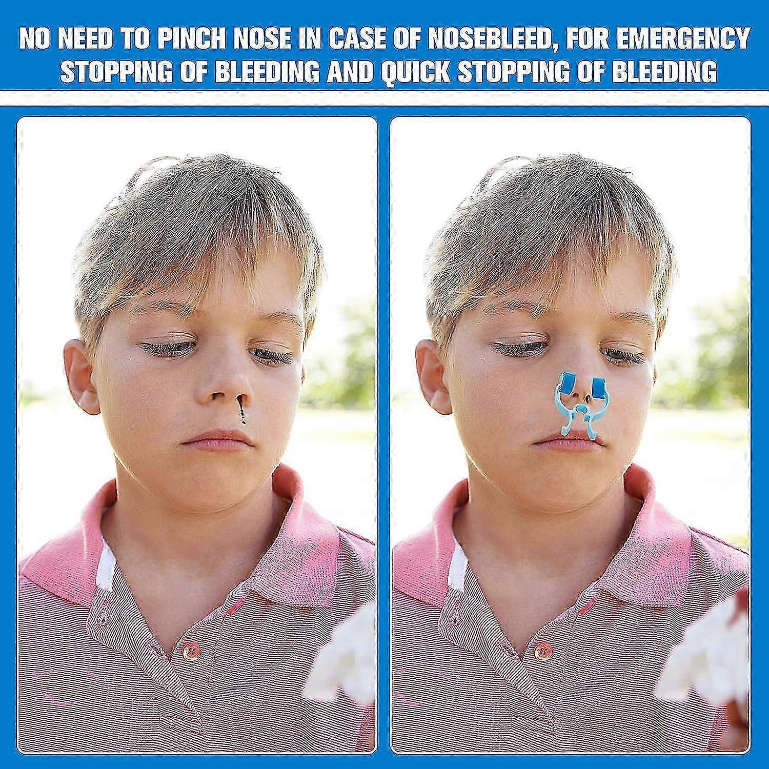 Pack of 16 Nose Clips Nose Blood Clips with Padded Plastic Foam Nose ...
