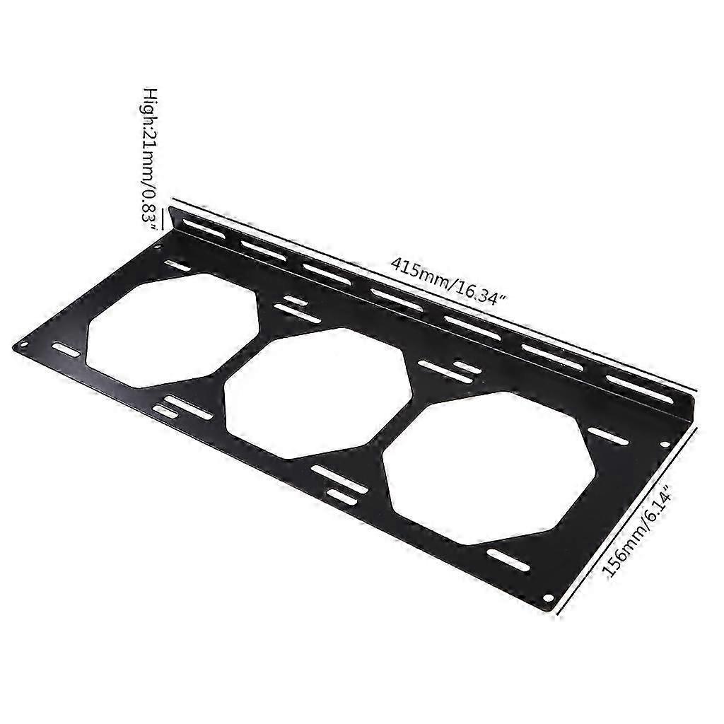 12/14CM Fan Radiator DIY Mounting Bracket - 120 240 360 480mm | Fruugo UK