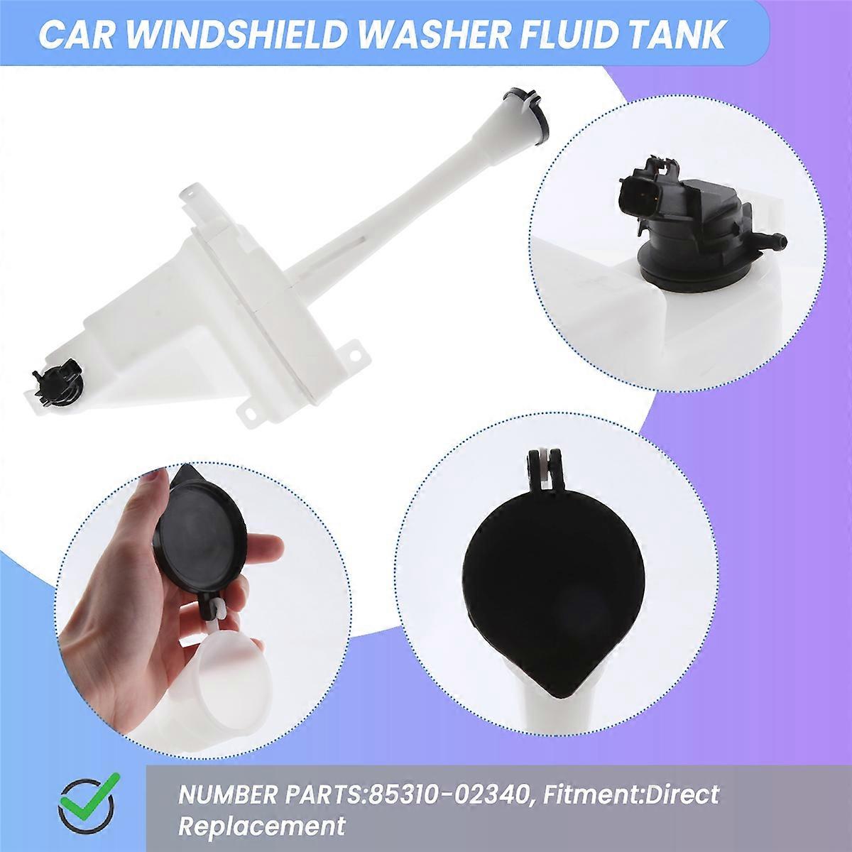 Windshield Washer Fluid Reservoir Washer Tank Water Pump for | Fruugo UK