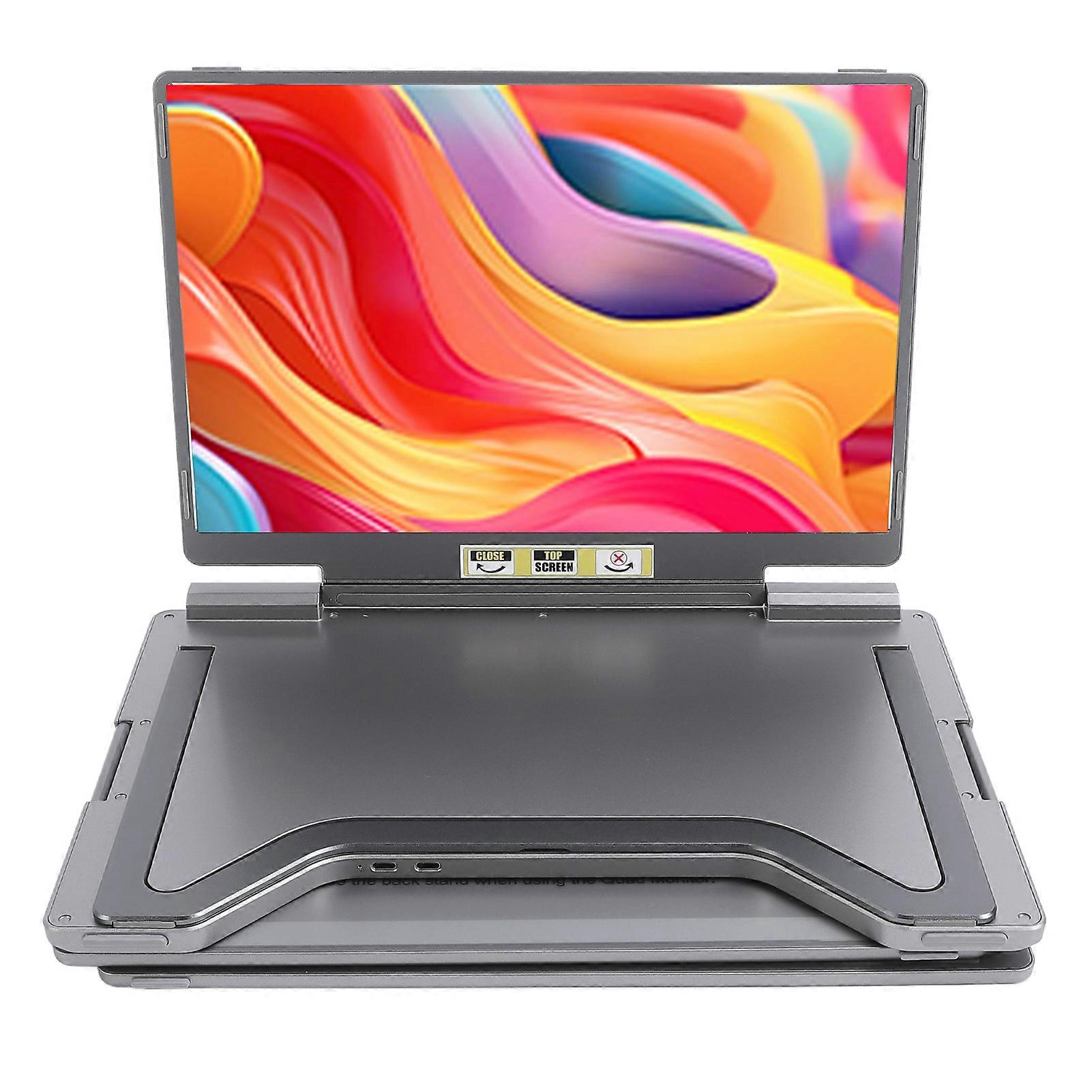 14 Inch Laptop Screen Portable Quad Display 12-17.3in Laptops Foldable ...