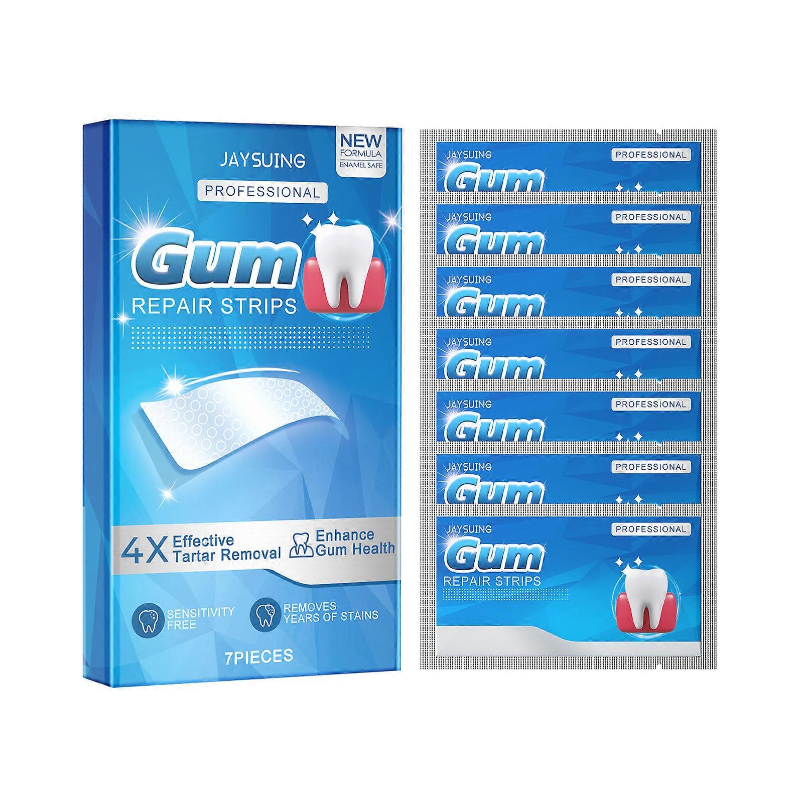 7 Pcs Gum Repair Strips For Sensitive Teeth Pen Gums Therapy | Fruugo UK