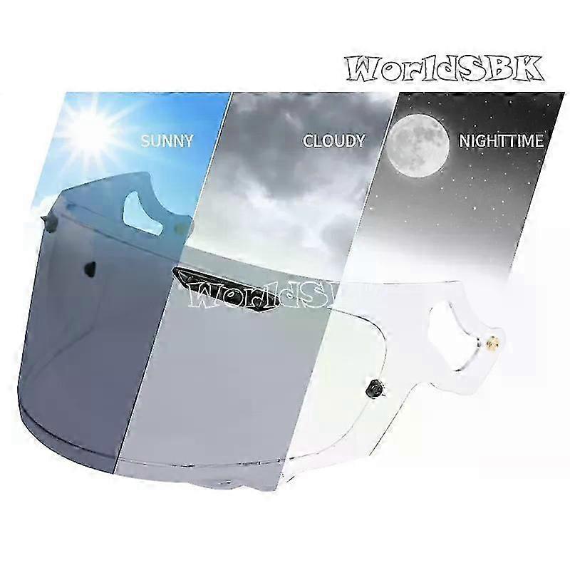 Photochromic Visor For Arai Rx-7x Rx7x Corsair-x Rc Rx-7v Rx7v Papide ...